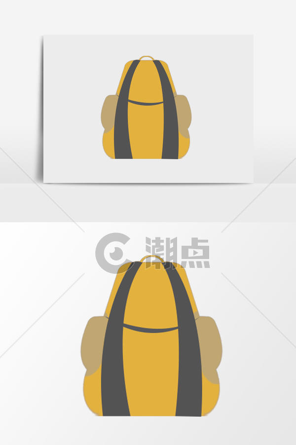 psd分层黄色书包素材通用背景1024*1540图片素材免费下载-编号1098727-潮点视频