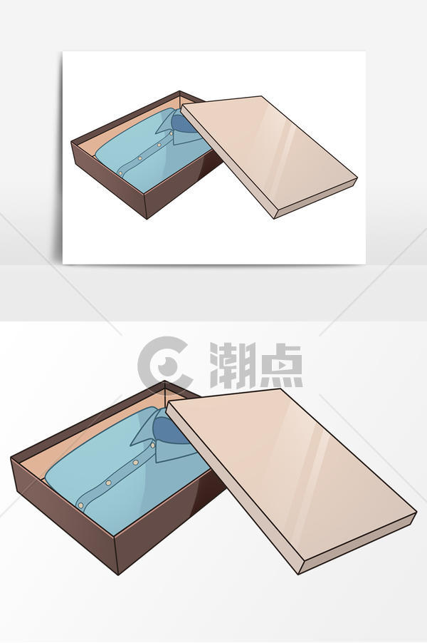 父亲节礼物衬衣形象元素设计元素1024*1540图片素材免费下载-编号1260213-潮点视频