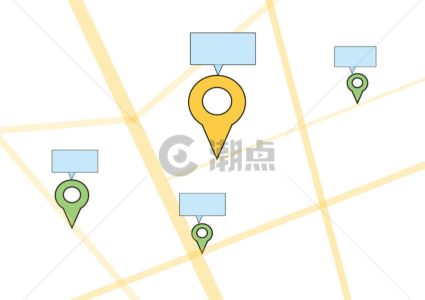 道路标记指示通用背景3000*2120图片素材免费下载-编号819-潮点视频