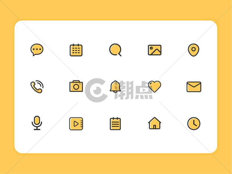 icon插画原画397*300图片素材免费下载-编号39452-潮点视频