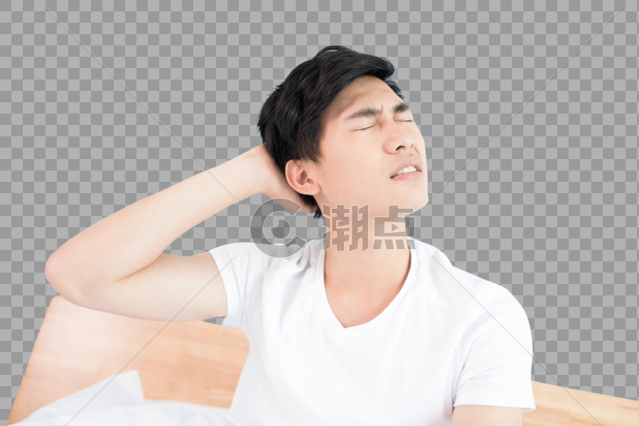 早上起床头疼的男士设计元素2953*1969图片素材免费下载-编号133720-潮点视频