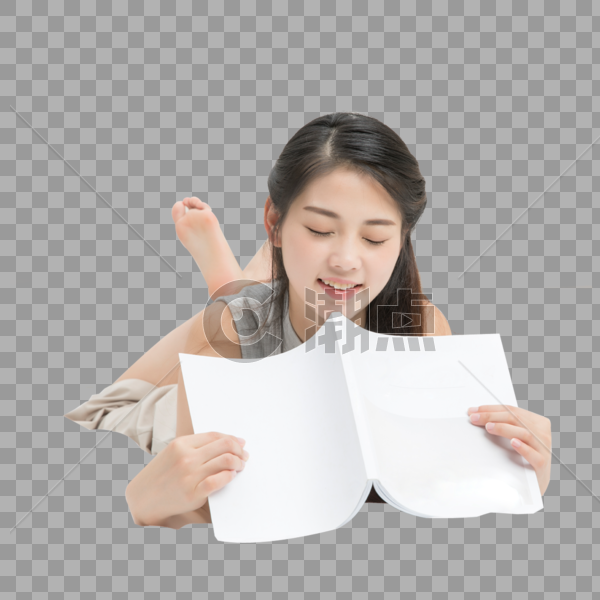 看书的女孩设计元素20002000图片素材免费下载 编号238779 潮点视频