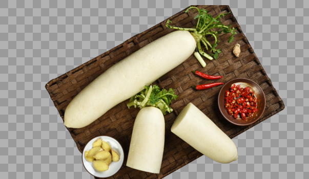 白萝卜块摄影图6076*4128图片素材免费下载-编号927937-潮点视频