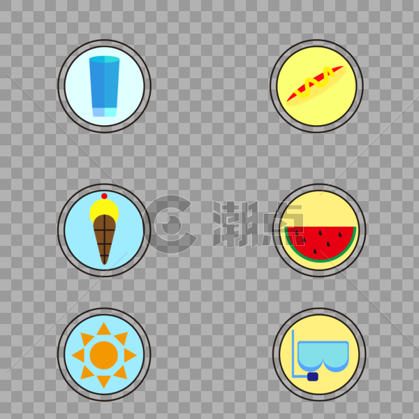 组图设计元素1181*1181图片素材免费下载-编号391486-潮点视频