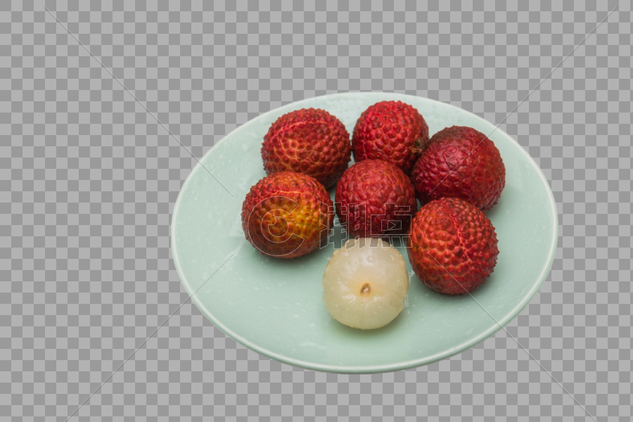 一盘荔枝设计元素2000*1333图片素材免费下载-编号397999-潮点视频