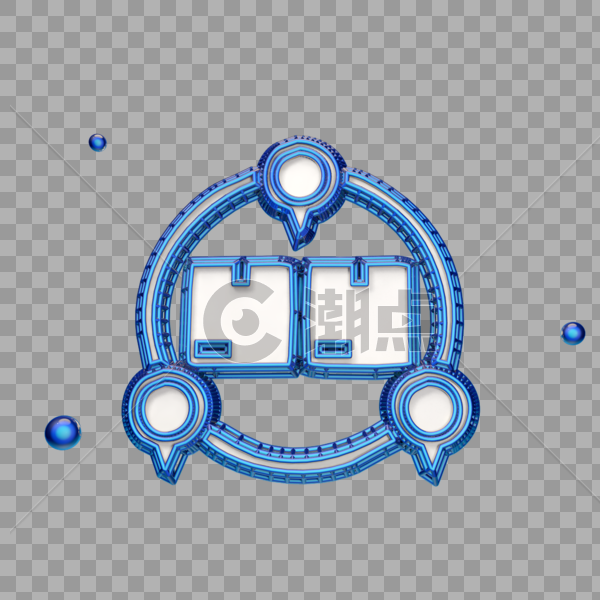 创意立体货物位移图标设计元素2000*2000图片素材免费下载-编号467919-潮点视频