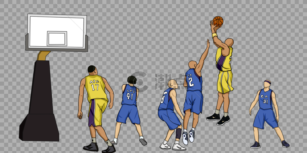 NBA设计元素2000*1000图片素材免费下载-编号488771-潮点视频