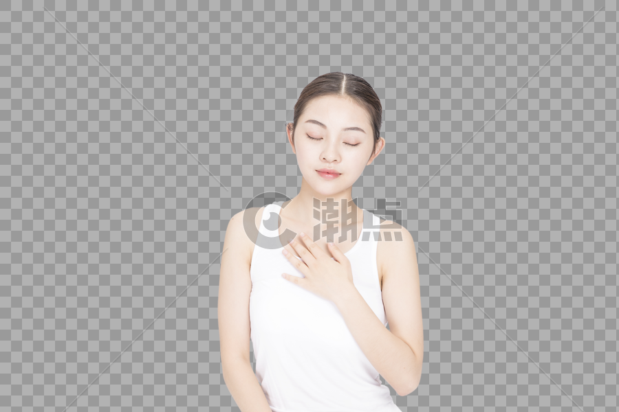 闭眼女士设计元素2465*1643图片素材免费下载-编号512257-潮点视频