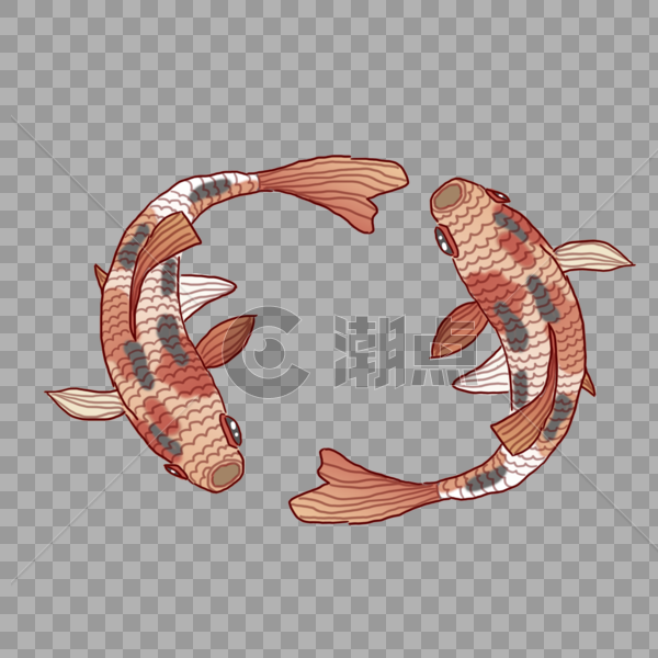 中考高考幸运锦鲤设计元素2000*2000图片素材免费下载-编号525947-潮点视频