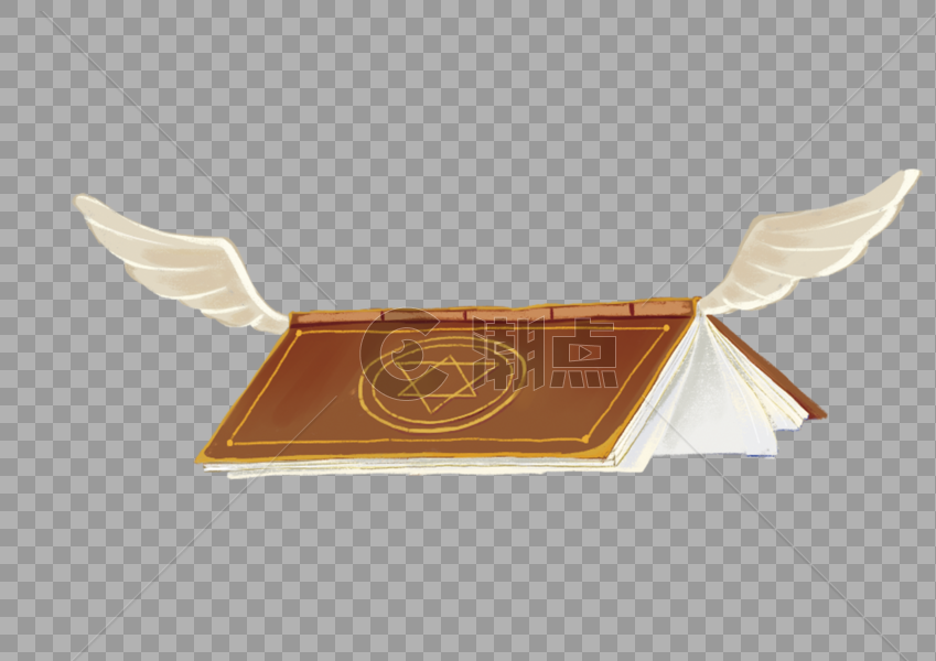 卡通简约书籍魔法书元素设计元素5017*3545图片素材免费下载-编号526592-潮点视频