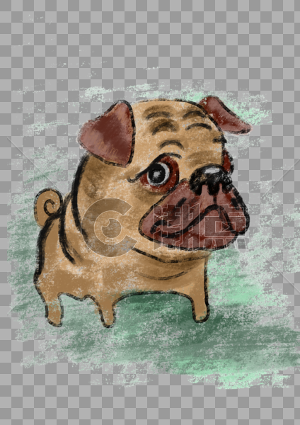 沙皮狗设计元素2480*3508图片素材免费下载-编号546707-潮点视频