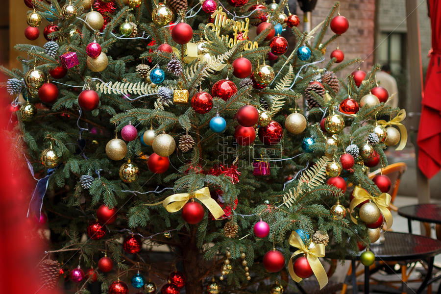 圣诞树摄影图3000*2000图片素材免费下载-编号620222-潮点视频