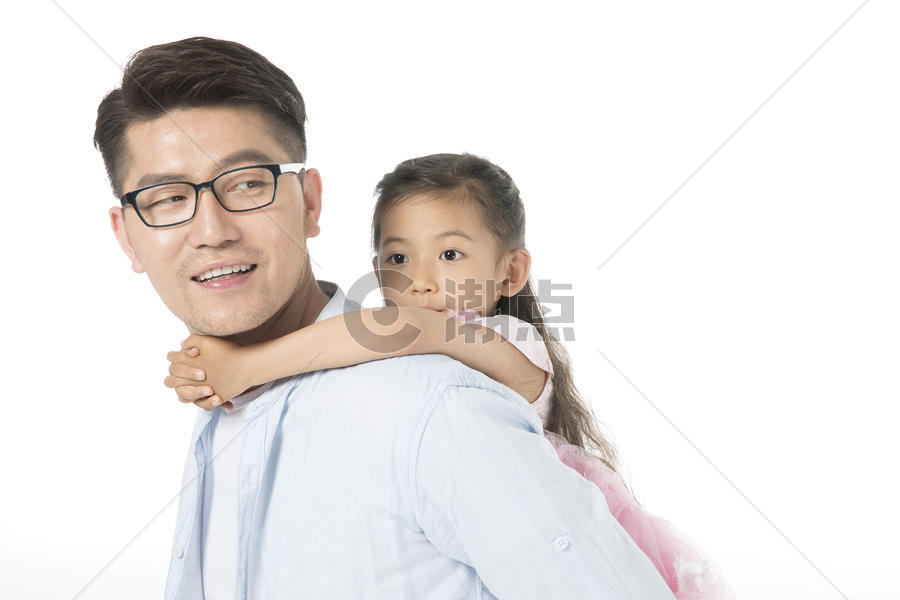 爸爸背着女儿摄影图6720*4480图片素材免费下载-编号834264-潮点视频