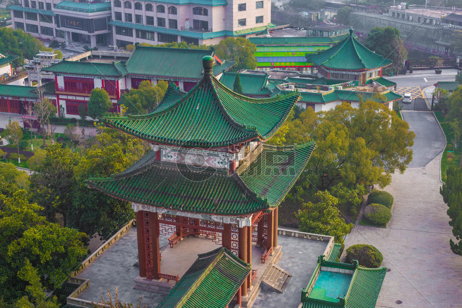 俯瞰南昌滕王阁建筑摄影图5472*3648图片素材免费下载-编号942826-潮点视频
